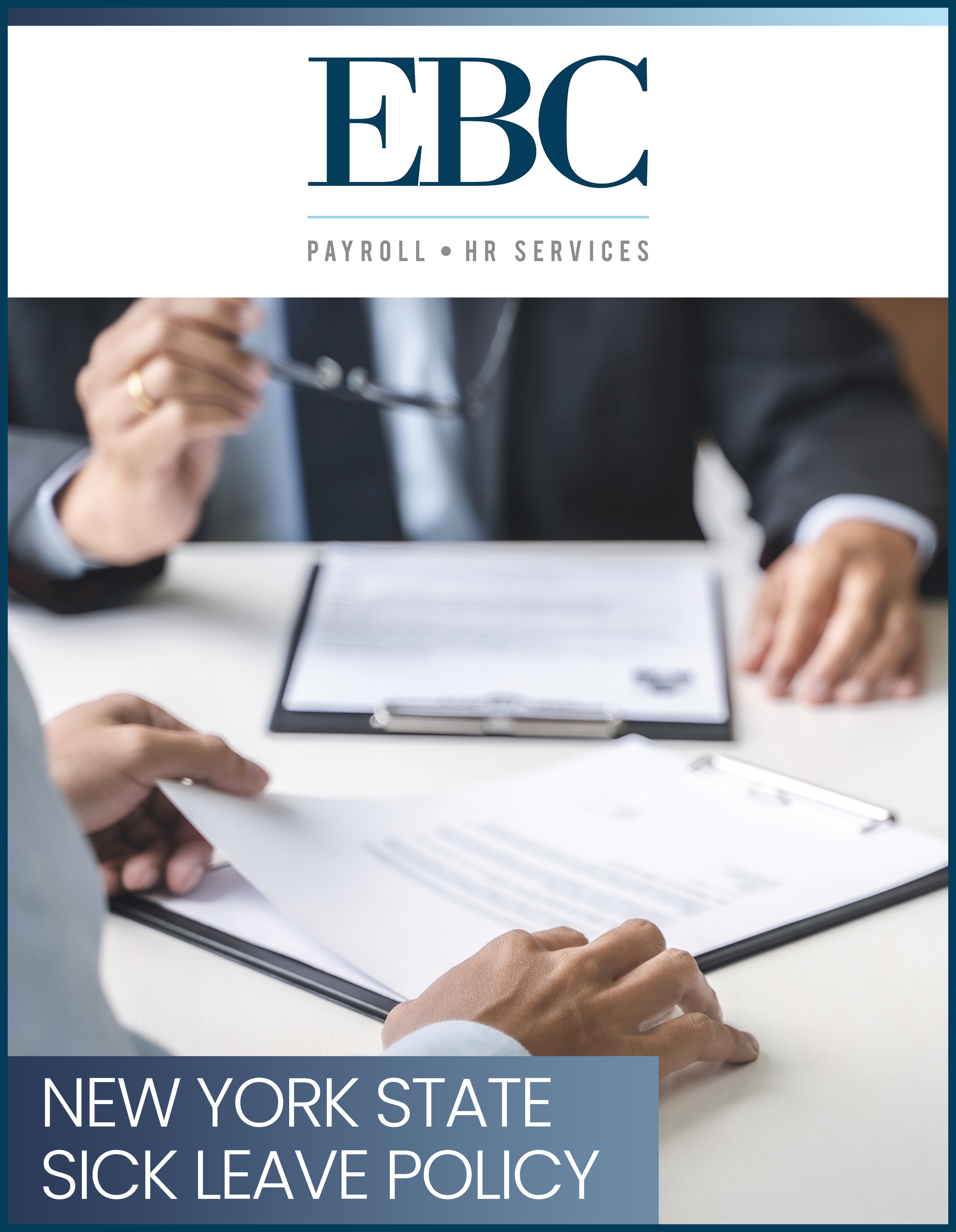 New York Safe and Sick Leave Policy Sample | EBC HCM
